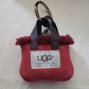 UGG | Accessories | Rare Vintage Ugg Suede Bag Charm | Poshmark